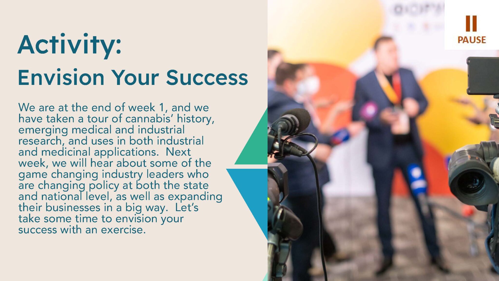 Activity: Envision Your Success - StartUp Oregon