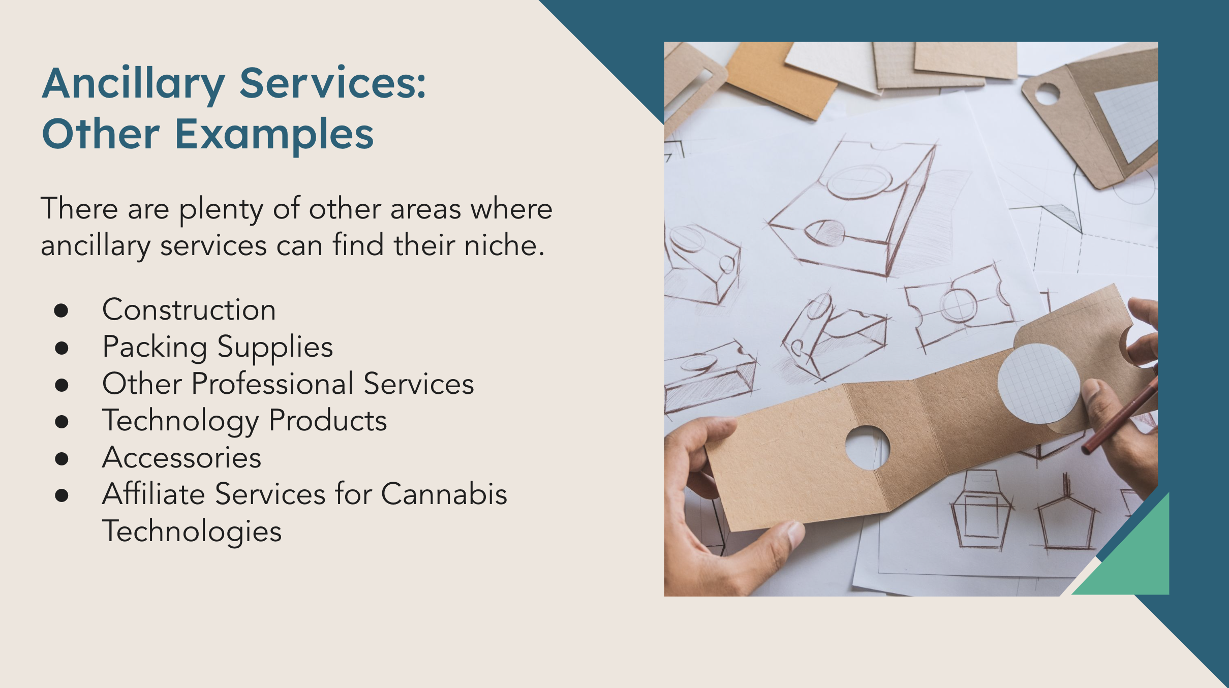 Ancillary Services: Other Examples - StartUp Oregon